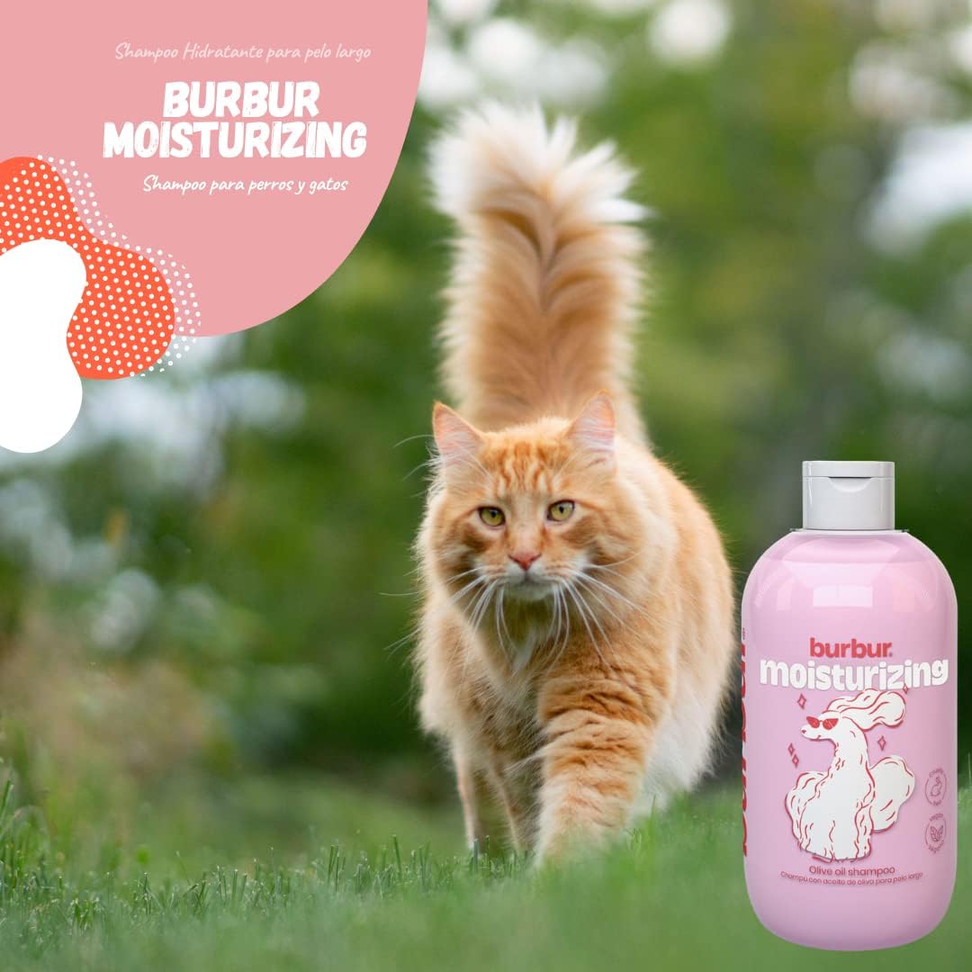 Burbur Moisturizing Pet Shampoo with Olive Oil – Gentle Dog & Cat ...
