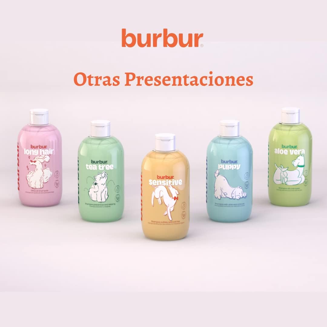 Burbur Moisturizing Pet Shampoo with Olive Oil – Gentle Dog & Cat ...